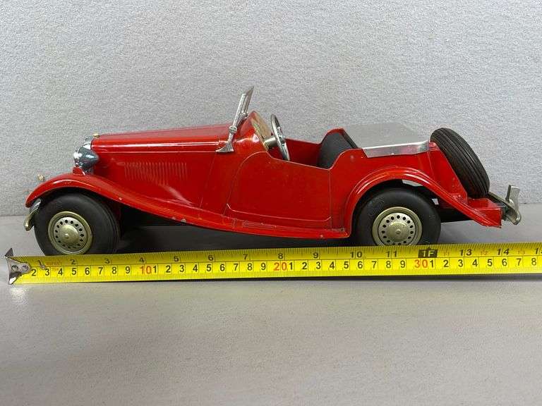 MG Model Sports Car Kit, Doepke Model Toys, Original Box & Instructions ...