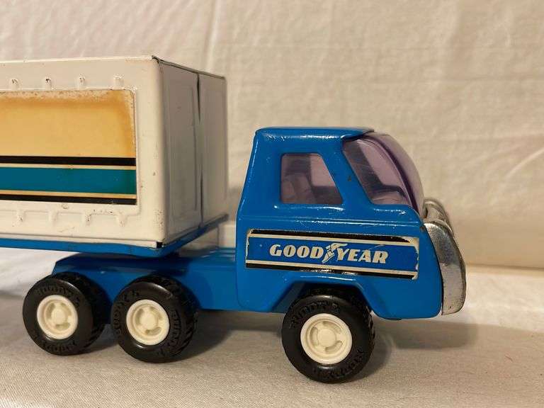 Goodyear Racing Tires Truck & Trailer, 1/64 Scale, Buddy L Corp ...