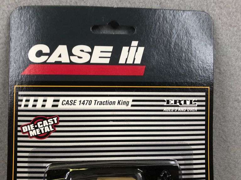 Case 1470 Traction King Tractor, 1/64 Scale, Ertl - United Edge Real ...
