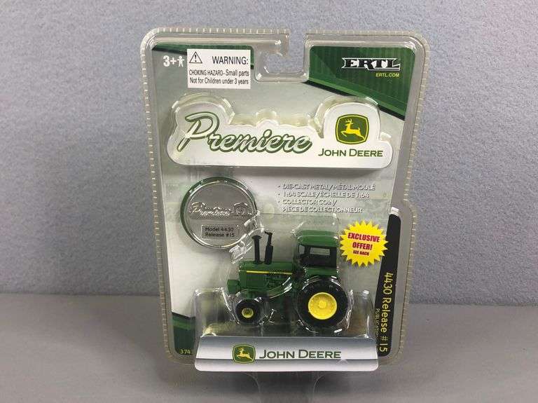 John Deere 4430 Tractor, Release #15, 1/64 Scale, Ertl - United Edge Real Estate & Auction