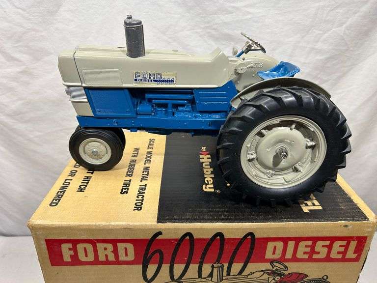 Ford 6000 Diesel by Hubley, 1/12 scale - United Edge Real Estate & Auction