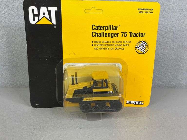 Caterpillar Challenger 75 Tractor, 1/64 Scale, Ertl - United Edge Real ...