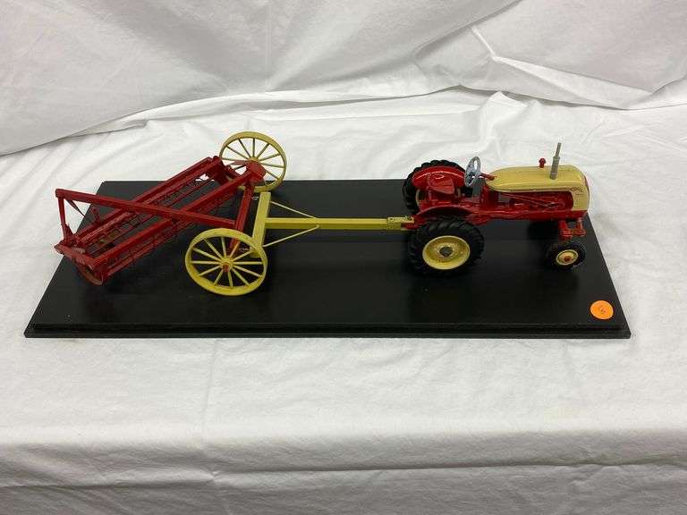 Cockshutt 20 Deluxe w/ Custom Rake, 1/16 scale, Ertl - United Edge Real ...