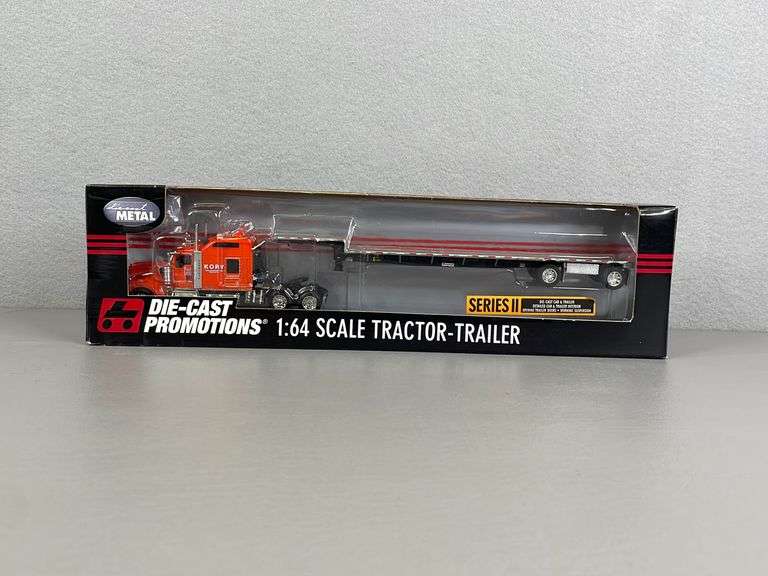 Kory Equipment Tractor Trailer, 1/64 Scale, Die-Cast Promotions ...