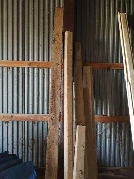 Fence Posts, Teim & Assorted Lumber - United Edge Real Estate & Auction