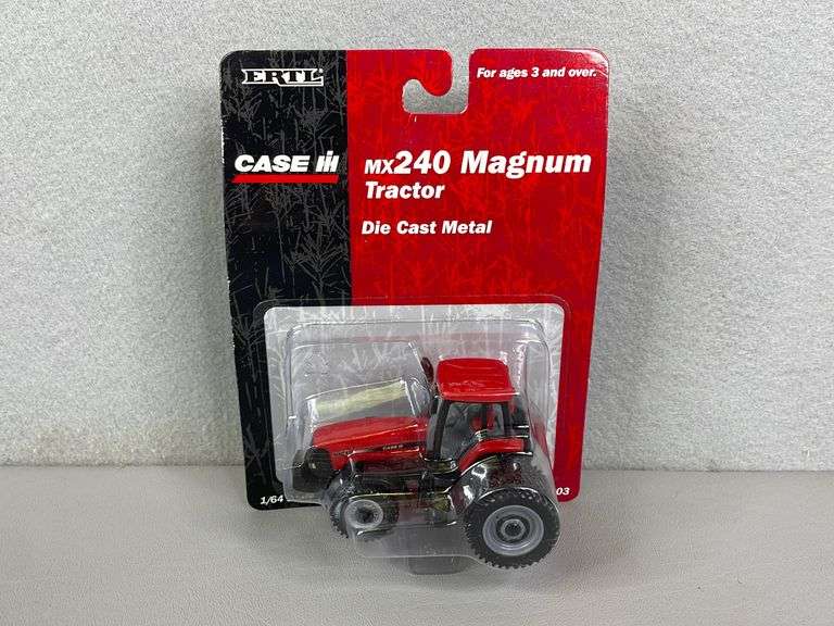Case IH MX240 Magnum Tractor, 1/64 Scale, Ertl - United Edge Real Estate & Auction