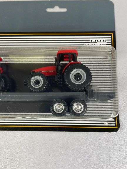 Case IH Peterbilt 377A/E Tractor Trailer, 1/64 Scale, Ertl - United Edge Real Estate & Auction