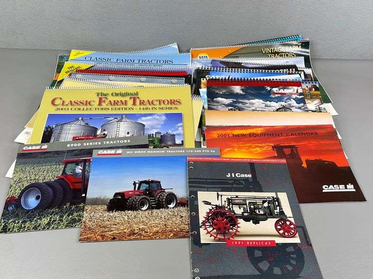 Case IH & Classic Farm Tractors Calendars 1998-2012 - United Edge Real ...