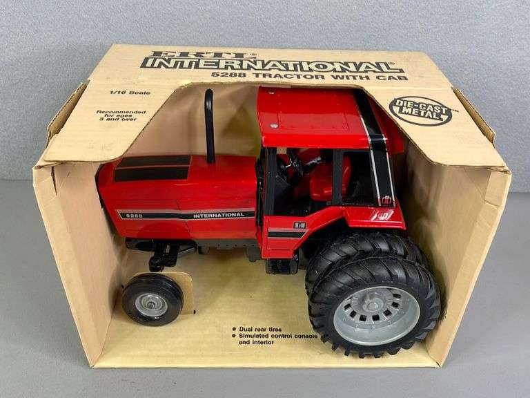 International 5288 Tractor W/Cab, 1/16 Scale, Ertl - United Edge Real Estate & Auction