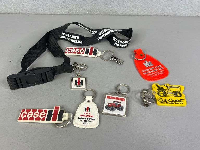 Case IH Keychains & Lanyards - United Edge Real Estate & Auction