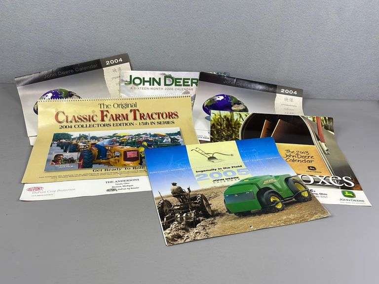 2003-2006 John Deere & Classic Farm Tractors Calendars - United Edge ...