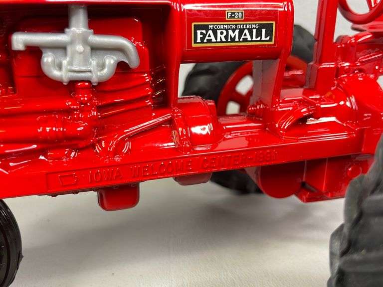 McCormick Deering F-20 Farmall Tractor, 1/16 Scale, Ertl - United Edge Real Estate & Auction