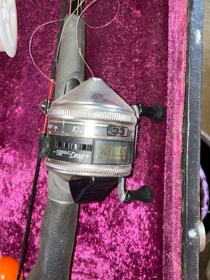 Master Fishing Pole, Zebco Reel & Lures - United Edge Real Estate & Auction