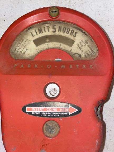Rockwell Manufacturing Co. Park-O-Meter - United Edge Real Estate & Auction