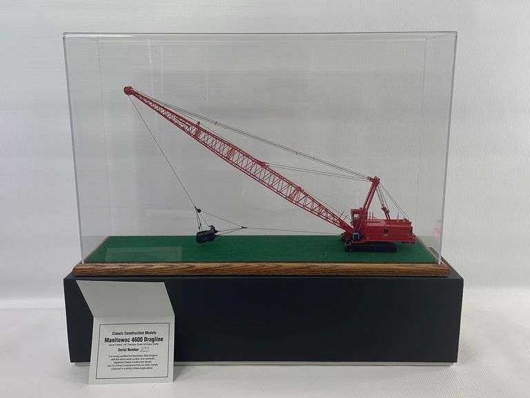 Manitowoc 4600 Vicon Dragline Crane, 1/87 Scale - United Edge Real ...