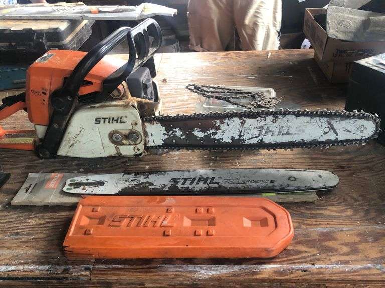 Stihl Chainsaw 18”Bar W/ Used Bar and Chains - United Edge Real Estate ...