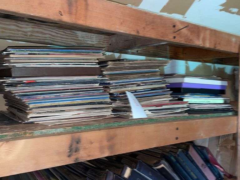 Country & Rock Albums, 3 Stacks - United Edge Real Estate & Auction