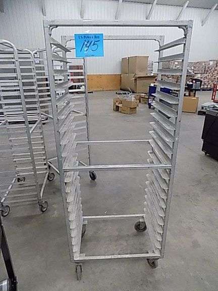 Aluminum Sheet Pan Cart - US Power Bid