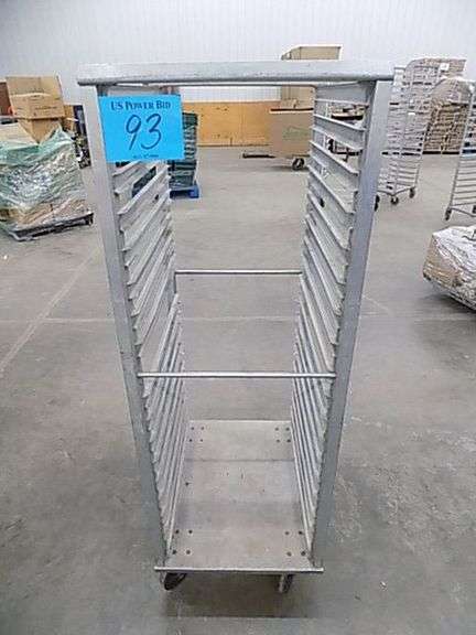 Aluminum Sheet Pan Cart - US Power Bid
