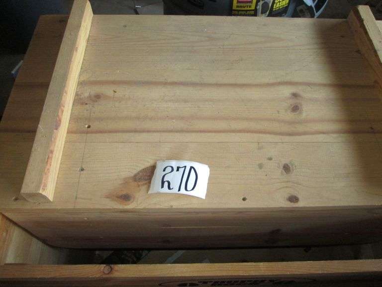 Trophy Rock Wood Display Box - US Power Bid