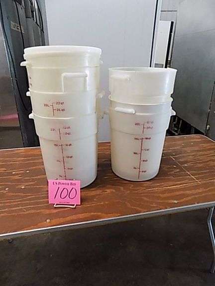 Food Storage Tubs - US Power Bid
