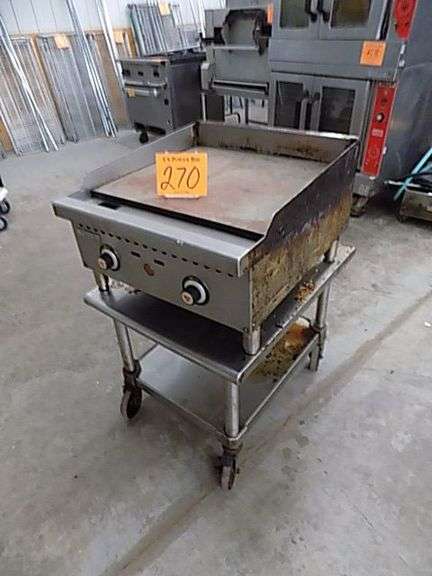 Vulcan Griddle/ SS Equip Stand - US Power Bid