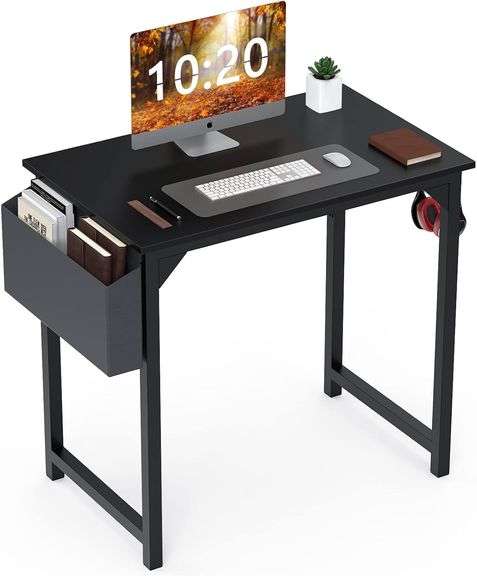 Small Computer Desk 31 Inch Writing Desks Home Office Desks Small Space ...