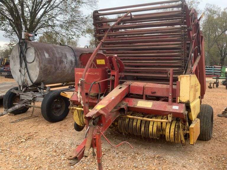 New Holland 850 Pull Type Round Hay Baler - Witcher Farms