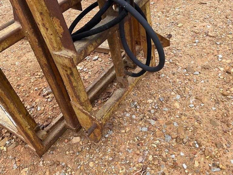 High Lift Hydraulic Hay Fork - Witcher Farms