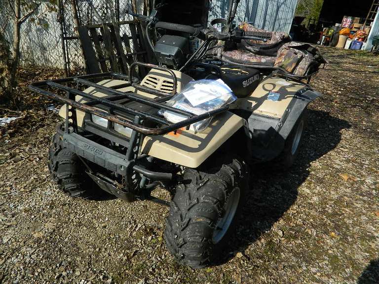Suzuki Quad Runner 4WD ATV - Wolfe Auction & Realty, LLC