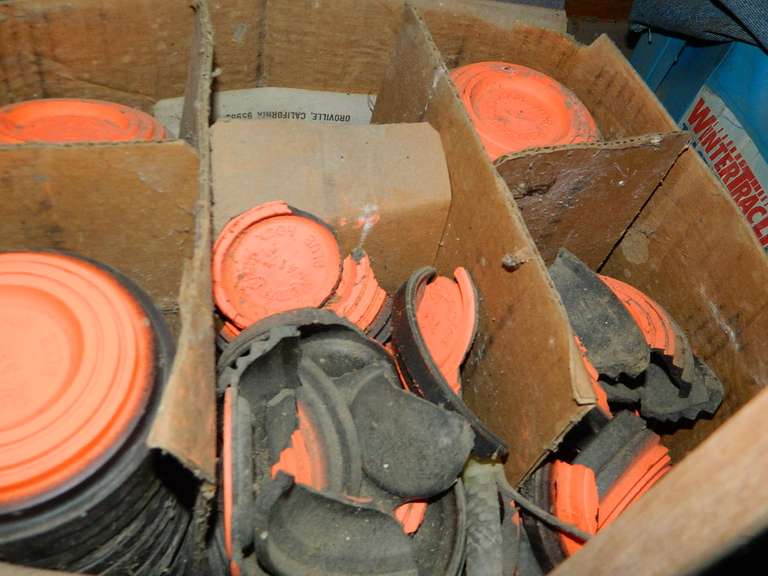 Box of Clay Pigeons - Wolfe Auction & Realty, LLC