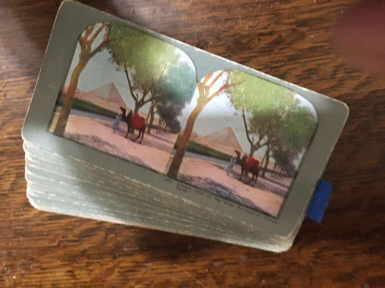 Vintage Stereo Viewer Slides - Wolfe Auction & Realty, LLC