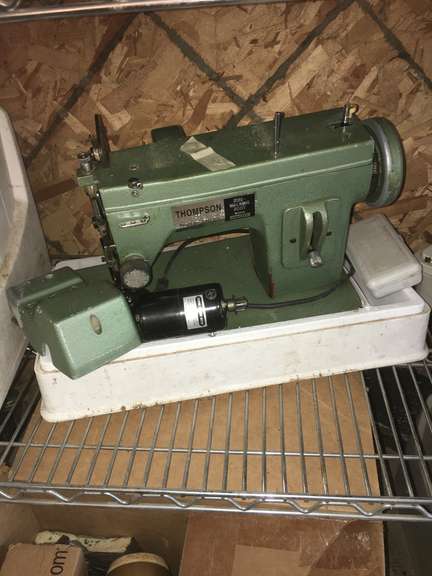 Thompson Sewing Machine - Wolfe Auction & Realty, LLC