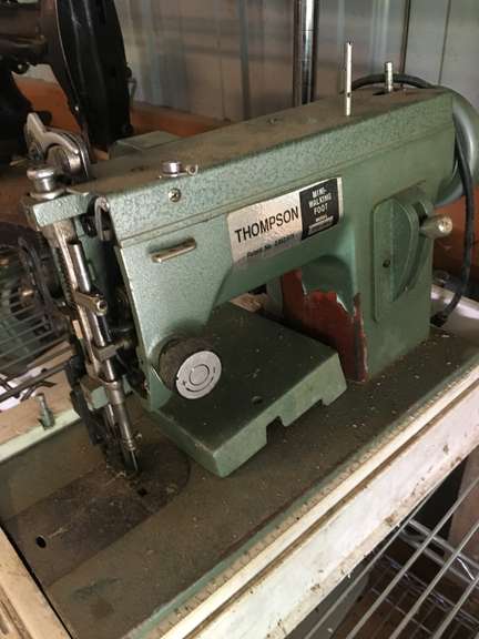 Thompson Sewing Machine - Wolfe Auction & Realty, LLC