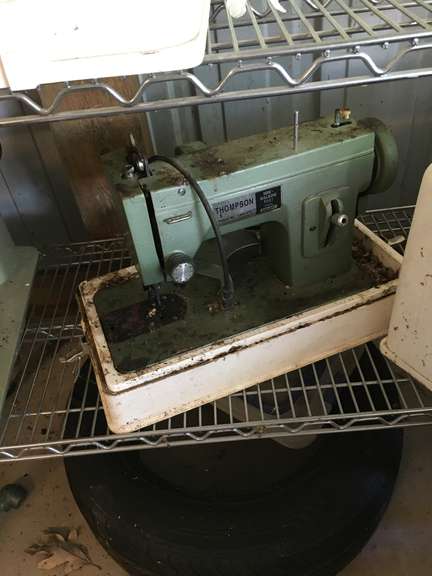 Thompson Sewing Machine - Wolfe Auction & Realty, LLC