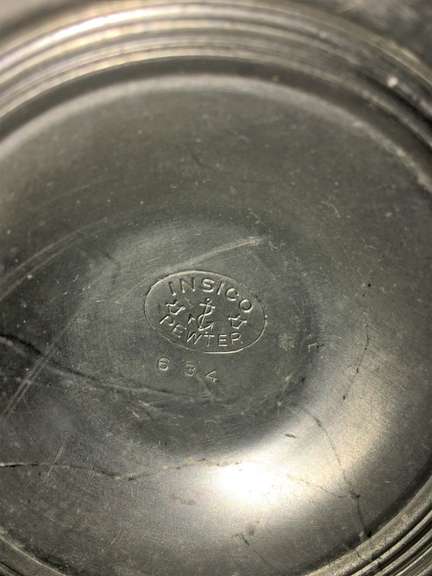 Insico Pewter Candle Holders - Wolfe Auction & Realty, LLC