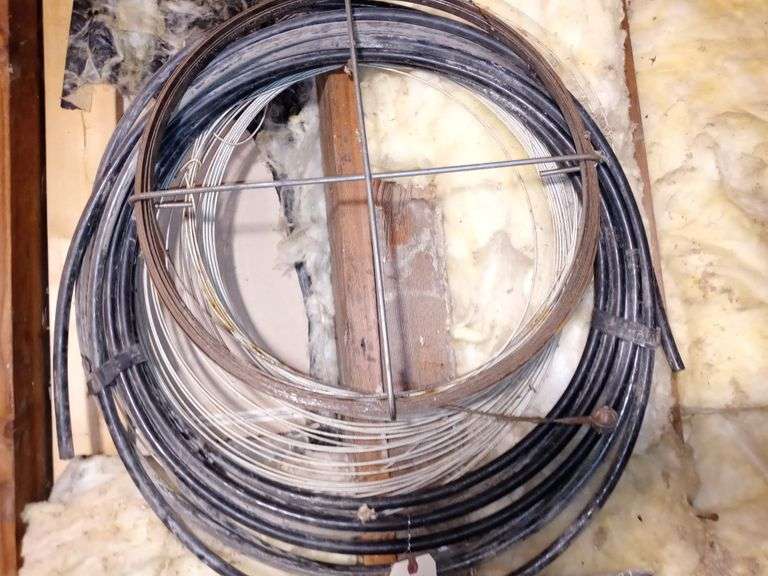 Sewer Snake, Heavy Wire, Electrical Cable - Wolfe Auction & Realty, LLC
