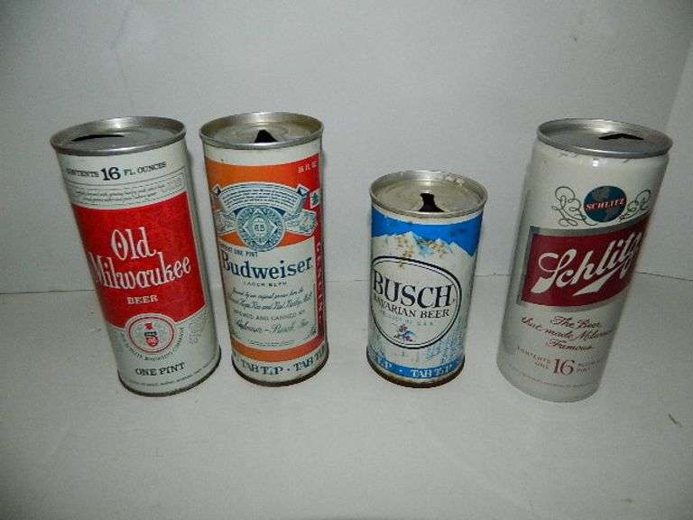 Collectible Beer Cans - Wolfe Auction & Realty, LLC