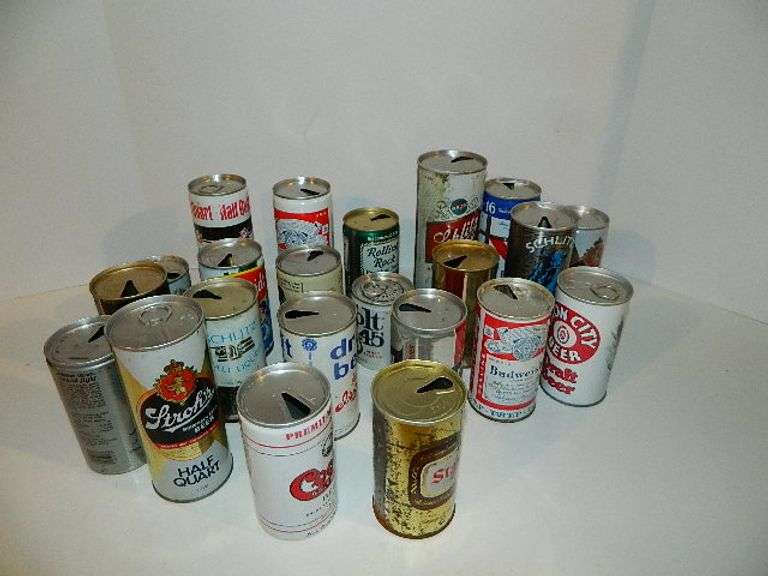 Collectible Beer Cans - Wolfe Auction & Realty, LLC