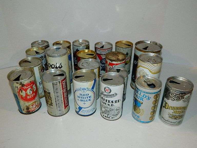 Collectible Beer Cans - Wolfe Auction & Realty, LLC