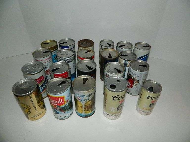 Collectible Beer Cans - Wolfe Auction & Realty, LLC