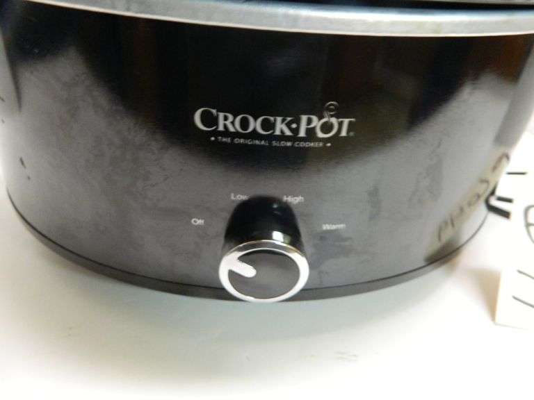 Crock Pot Model SCV1700-B3-WM1 Slow Cooker - Wolfe Auction & Realty, LLC