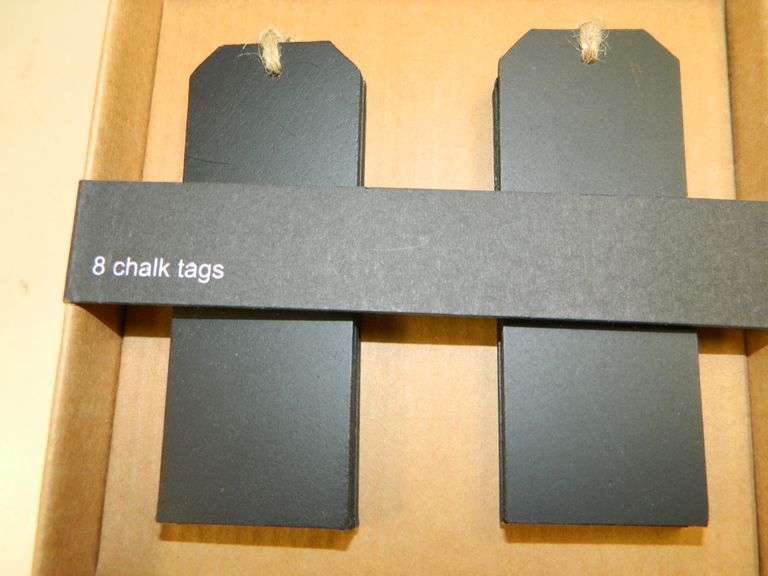 5 Sets of Chalk Tags - Wolfe Auction & Realty, LLC