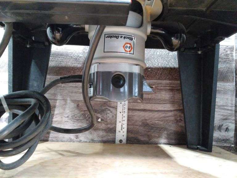 MASTERCRAFT ROUTER & TABLE - Wild Rose Auction Services