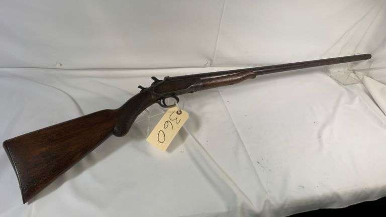 N. RICHARDS 12 GA. SINGLE SHOT BREAK ACTION SHOTGUN, MANUF. MAR 15 ...