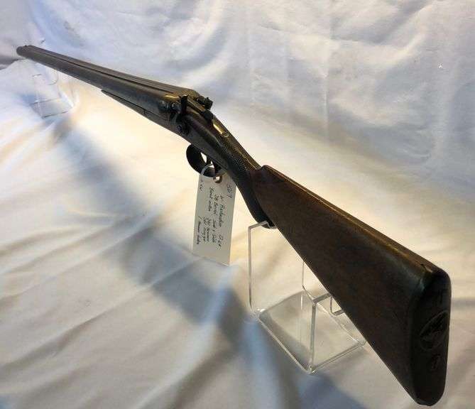 W RICHARDSON 12 GA DOUBLE BARREL BREAK ACTION SHOTGUN SIDE BY SIDE ...