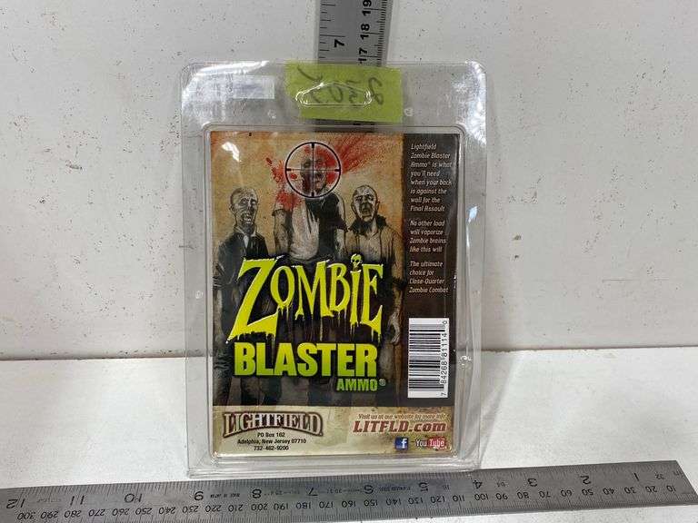 LIGHTFIELD "ZOMBIE BLASTER AMMO" NON PROJECTILE MEGA BLAST BLANK ...