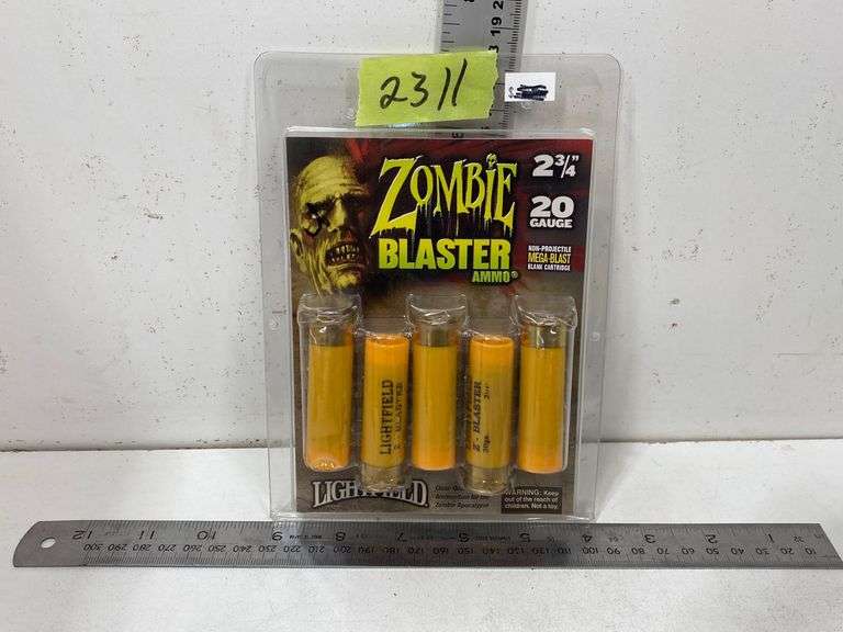 LIGHTFIELD "ZOMBIE BLASTER AMMO" NON PROJECTILE MEGA BLAST BLANK ...