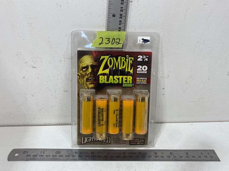 LIGHTFIELD "ZOMBIE BLASTER AMMO" NON PROJECTILE MEGA BLAST BLANK ...