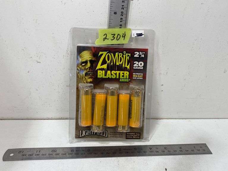 LIGHTFIELD "ZOMBIE BLASTER AMMO" NON PROJECTILE MEGA BLAST BLANK ...